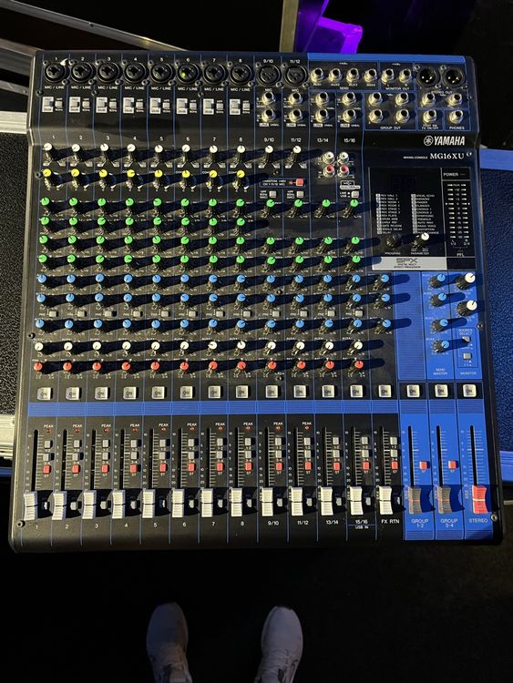Table de mixage Yamaha MG16XU (Gebraucht) in Biel/Bienne für CHF 150 ...