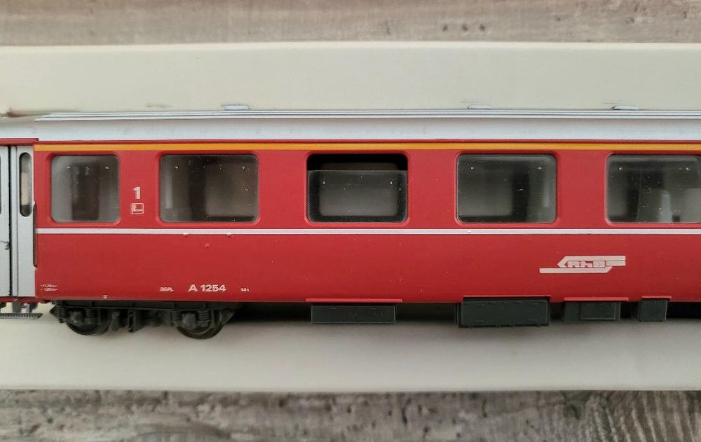 Bemo RhB H0m 3268 Personenwagen rot in OVP, neu | Kaufen auf Ricardo