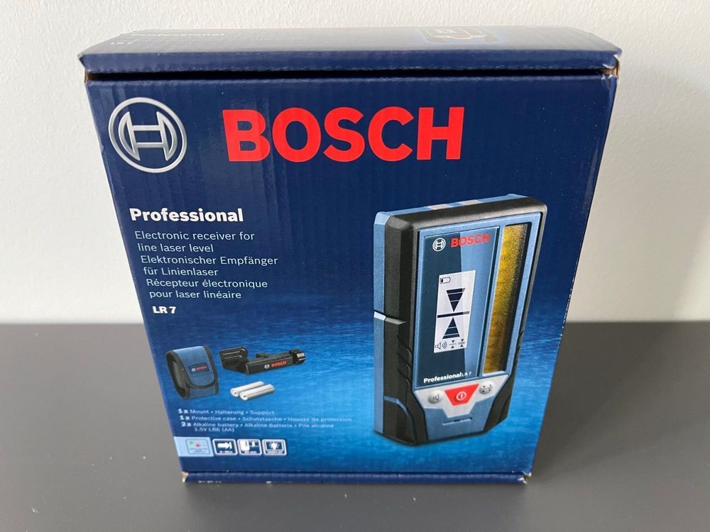 BOSCH Empfänger für Linienlaser LR7 NEU (Neu und originalverpackt) in ...