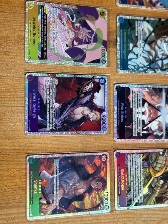 One Piece OP13 SR Foil Karten Boosterfrisch !🔥 (Neu (gemäss Beschreibung)) in Gottlieben für CHF ...