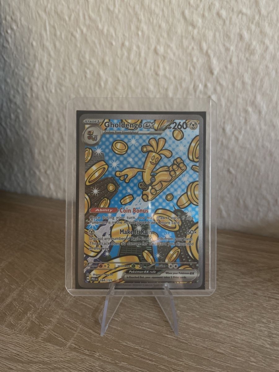 Pokemon Gholdengo Ex Prismatic Evolutions 164 131 (neu (gemäss 