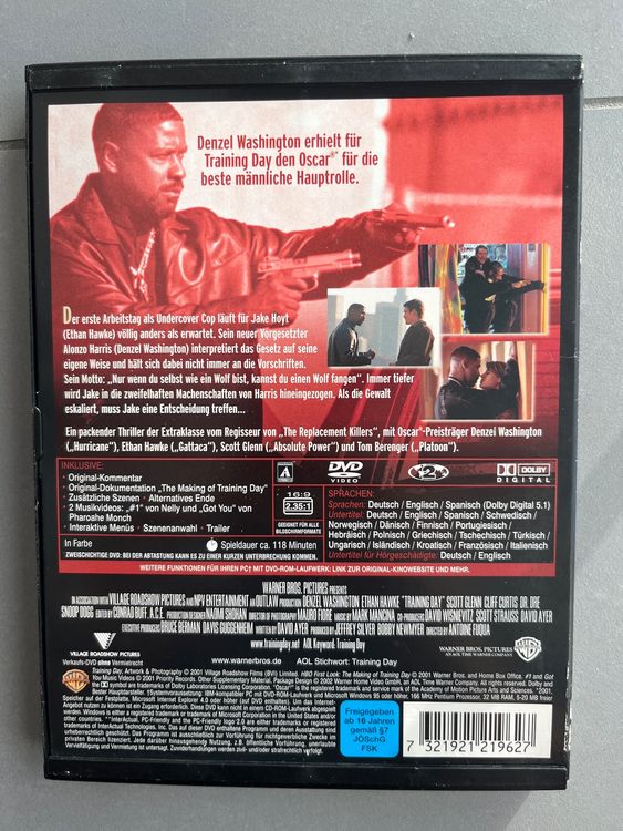 Training day (2001) DVD 📀 - Denzel Washington (Neu (gemäss Beschreibung)) in Sierre für CHF 1.95 ...