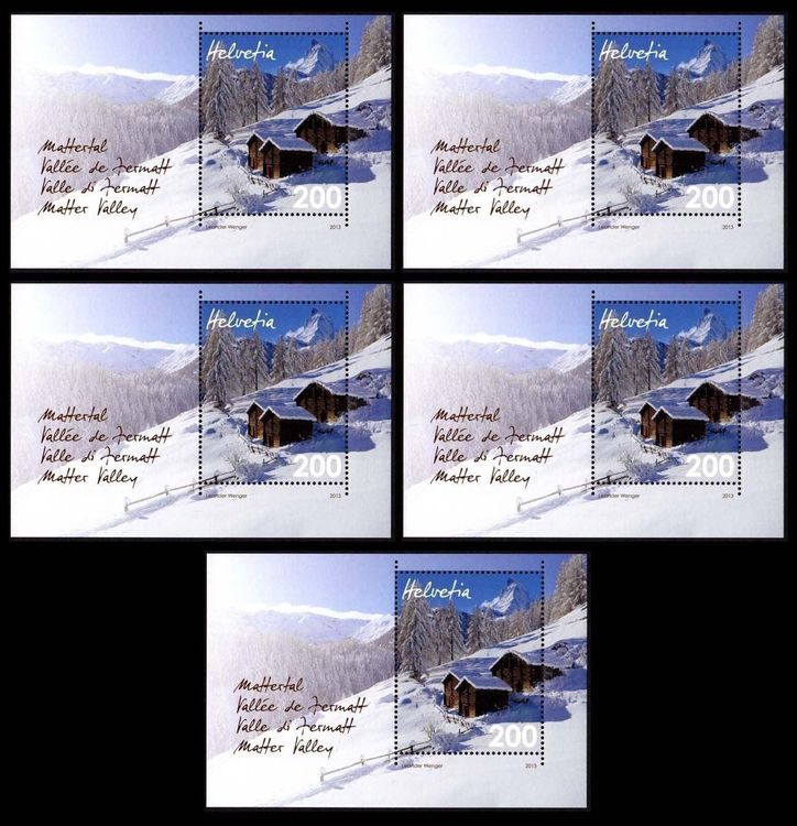 5 Blocks Mattertal** (Neu (gemäss Beschreibung)) in Dottikon für CHF 12.5 – mit Lieferung auf ...