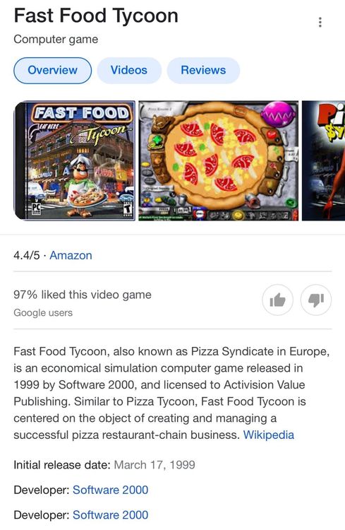 Pizza Syndicate (1999, PC CD-ROM) (Gebraucht) in Luzern für CHF 25 ...