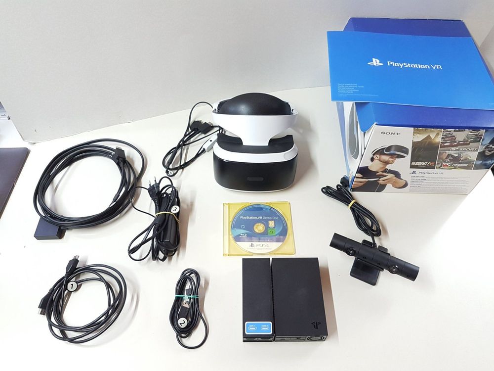 Sony PlayStation 4 VR Brille + Kamera | Kaufen auf Ricardo