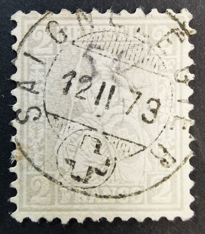 TR55 Timbre Suisse Assise Oblitere 1873 (Gebraucht) in Cousset für CHF 5.15 – mit Lieferung auf ...