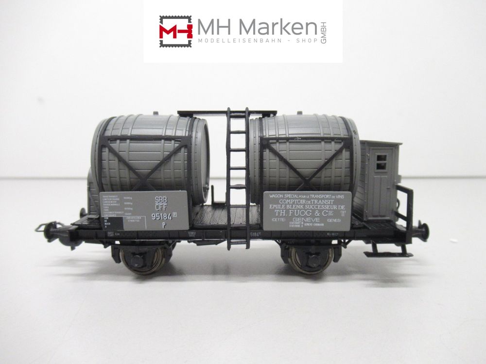 Sachsenmodelle 76224 Weinfasswagen Fuog der SBB CFF FFS DC (Gebraucht ...