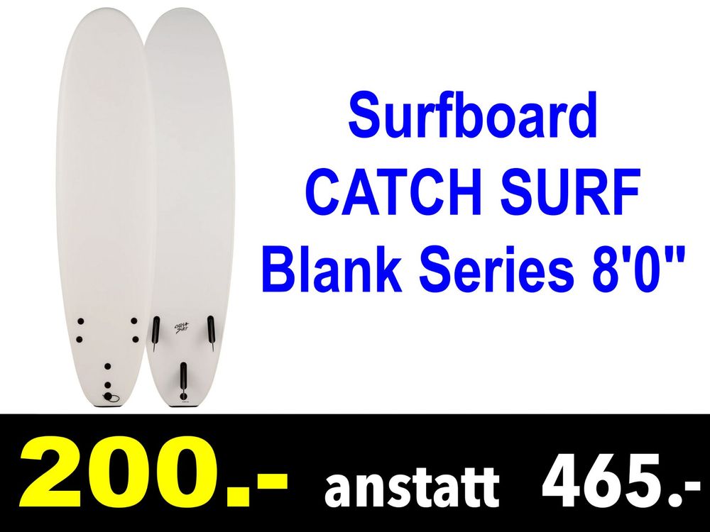 🔴 Surfboard CATCH SURF Blank Series 8'0" /037X (Neu und ...
