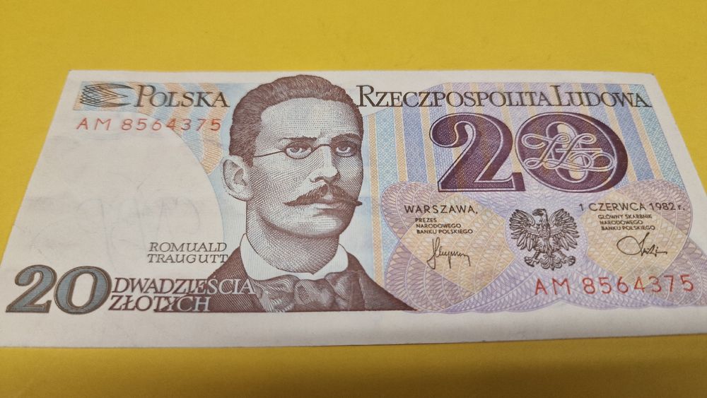 20 Zloty Banknote Polen 1982, Top Rarität!! (Neu und originalverpackt ...