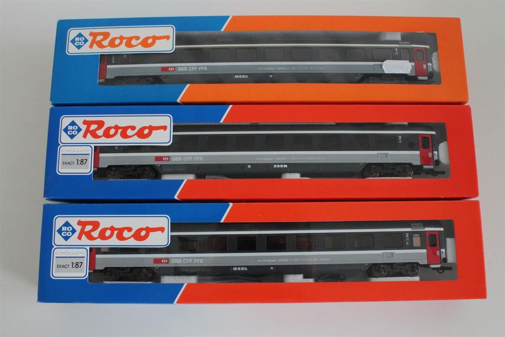 Roco 2x 44770, 1x 44771 SBB PW DC H0 (Gebraucht) in Basel für CHF 87 ...