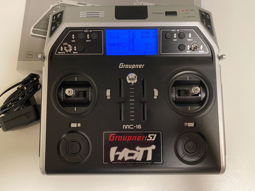 Graupner MC-16 HoTT 2,4 GHz Fernsteuerung (Gebraucht) in Sarnen für CHF ...