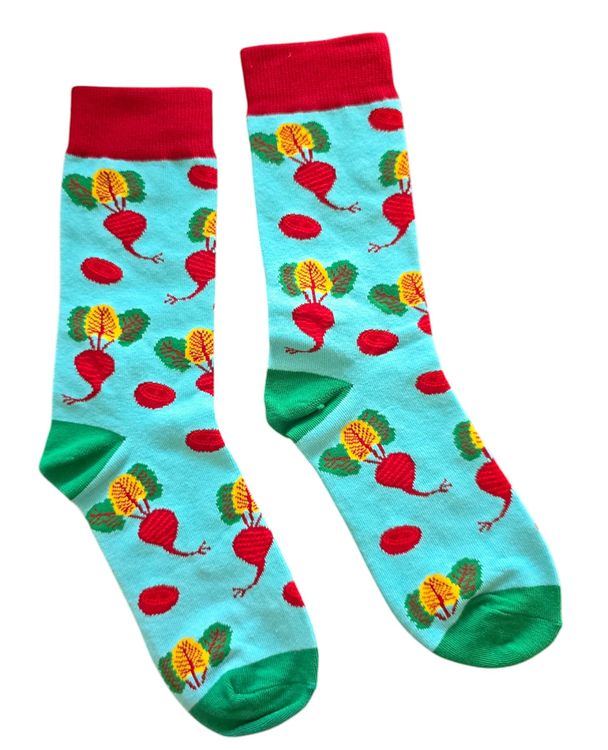 Socken Radieschen/Radisli/Gemüse/Vegetables/Vegan (Neu und ...
