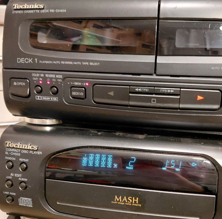 TECHNICS HIFI ST-CH505 TOP RS-CH404, CD Player, Recorder (Gebraucht) in ...