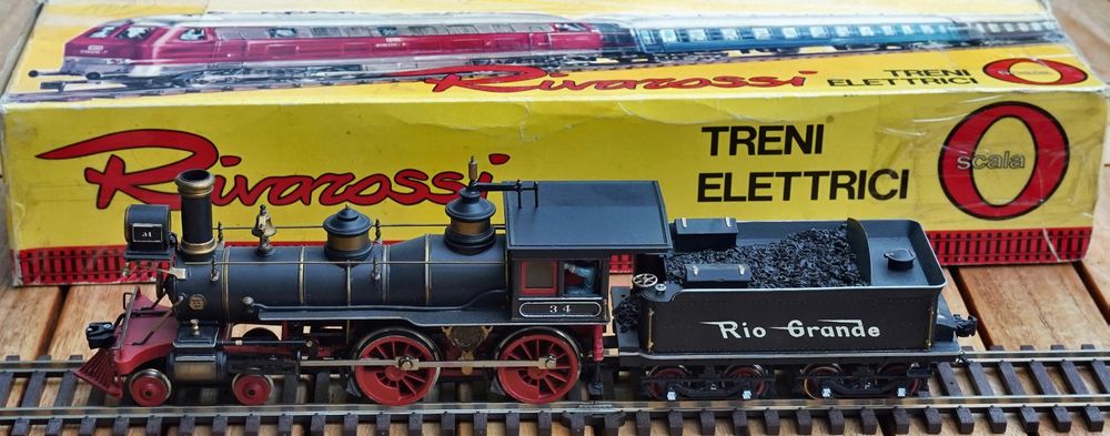 Rivarossi Spur-O Dampflok Rio Grande 4-4-0 neuer Motor, etc. (Gebraucht) in Uerikon für CHF 199 ...