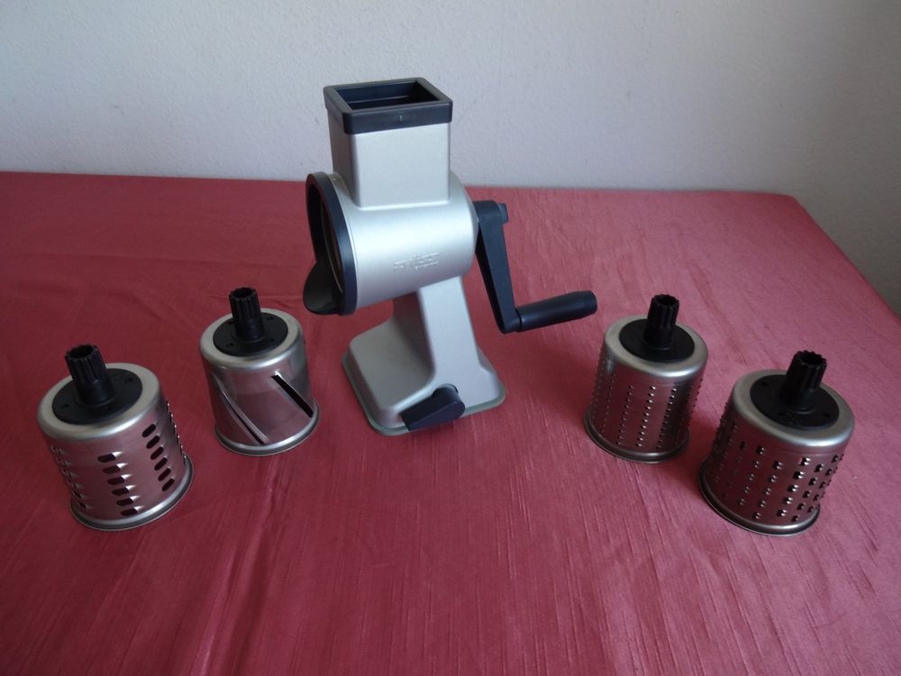** Zyliss ** Haushalt-Raffel mit 4 Trommeln | Kaufen auf Ricardo