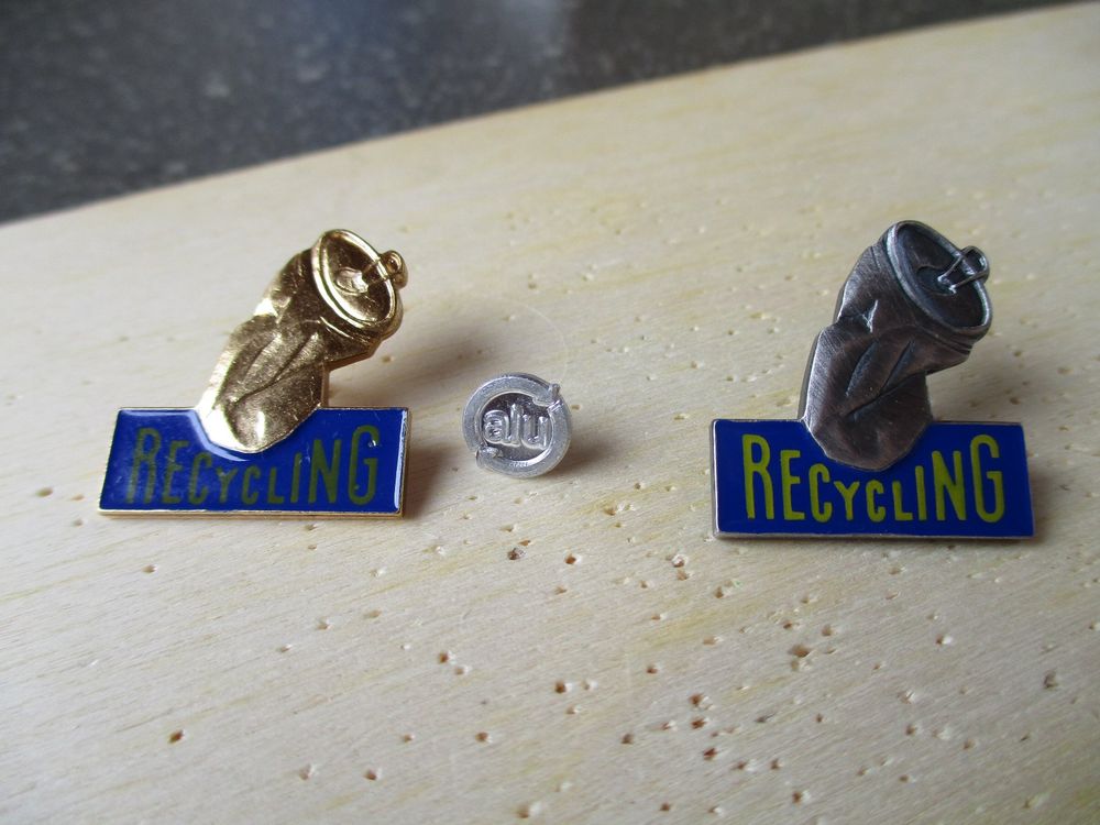 Alu Recycling Pin Sammlung (Neu (gemäss Beschreibung)) in Felsberg für ...
