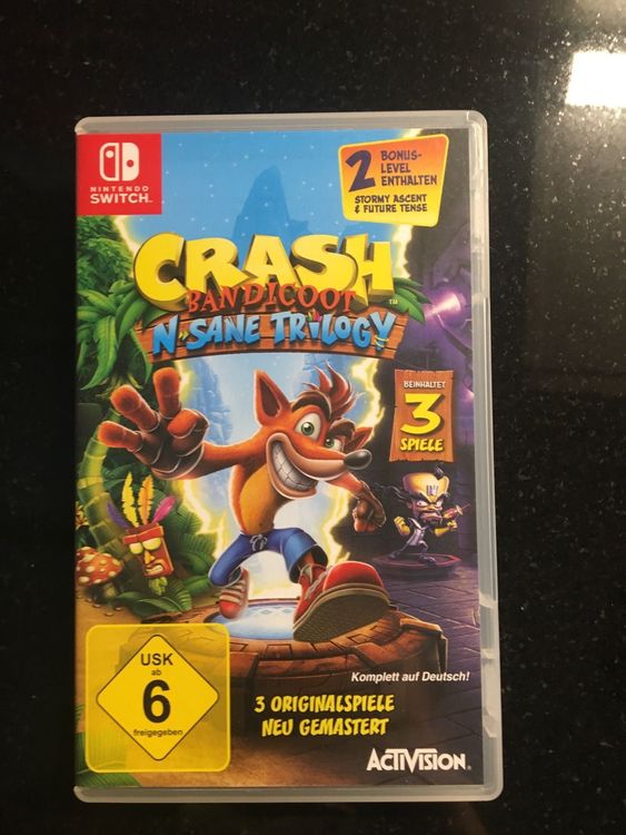 Nintendo Switch Game: Crash (Gebraucht) in Kriegstetten für CHF 20 ...
