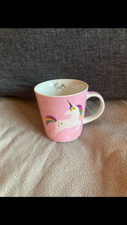 Tasse Mug licorne rose "believe in magic" 🦄 (Neu (gemäss Beschreibung ...