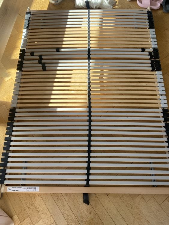 Adjustable slatted bed base 140x200cm good as new | Kaufen auf Ricardo