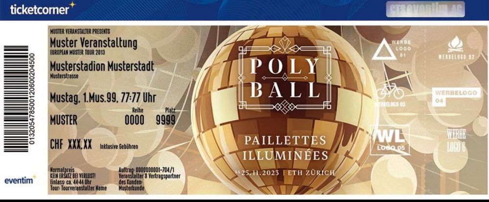 PolyBall Ticket 2023 | Kaufen auf Ricardo