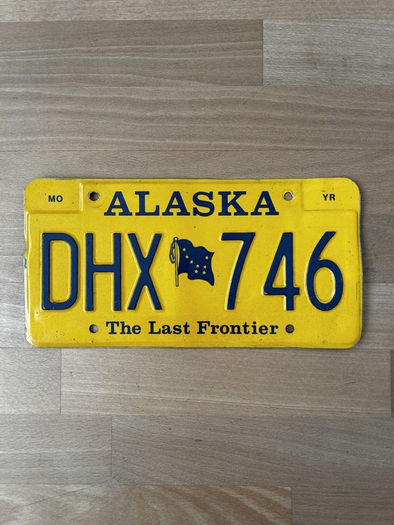 Altes US Nummernschild Alaska | Kaufen auf Ricardo