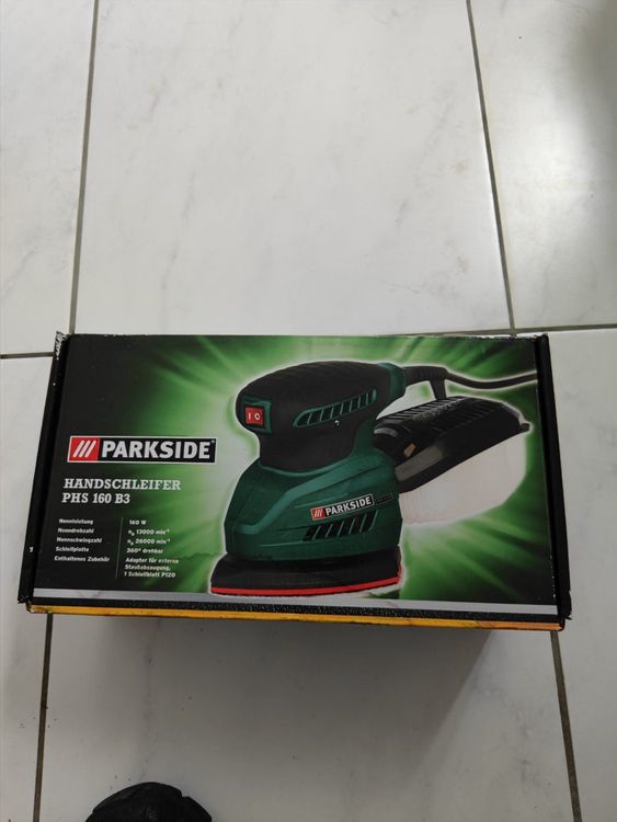 Parkside Handschleifer PHS 160 B3 (Neu und originalverpackt) in ...