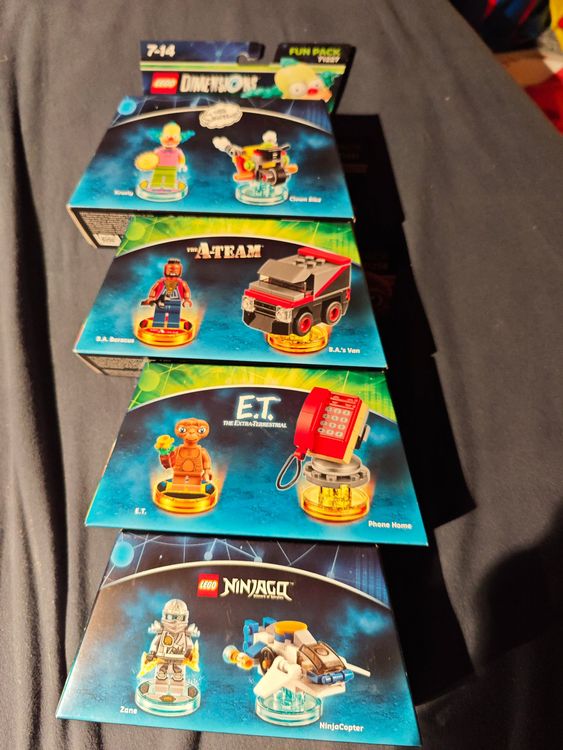 LEGO Dimensions, Sets 71217,71258,71251,71227, OVP 7 (Neu und ...