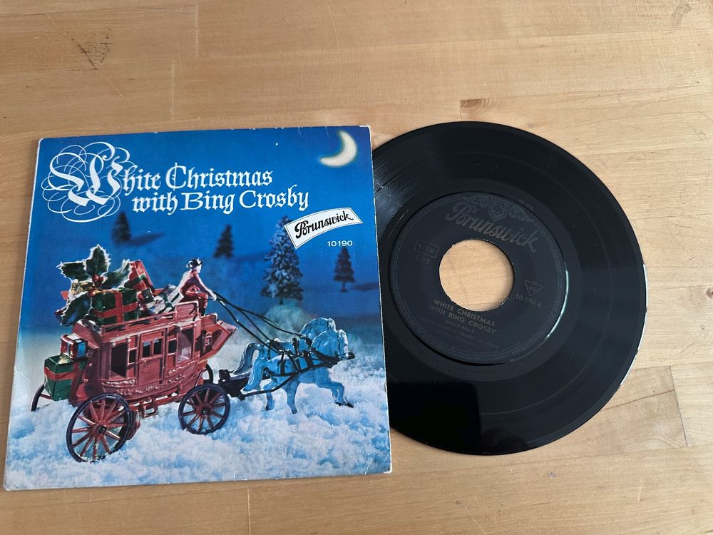 BING CROSBY Kult rare Single EP White Christmas 60's Top Hit (Gebraucht ...
