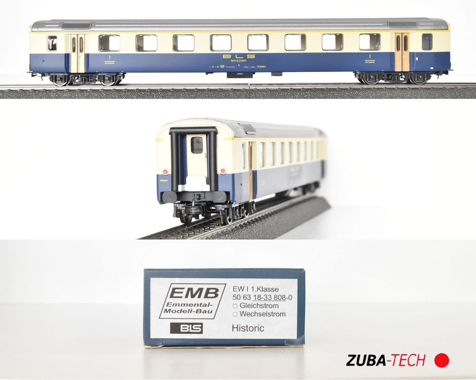 EMB-Modellbau EW I Personenwagen A BLS H0 GS mit OVP (Neu (gemäss Beschreibung)) in St. Gallen ...