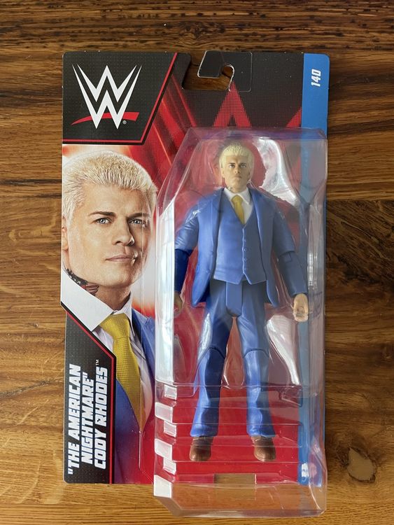 WWE - Cody Rhodes Action Figure (Mattel Basic Series 140) (Neu und ...
