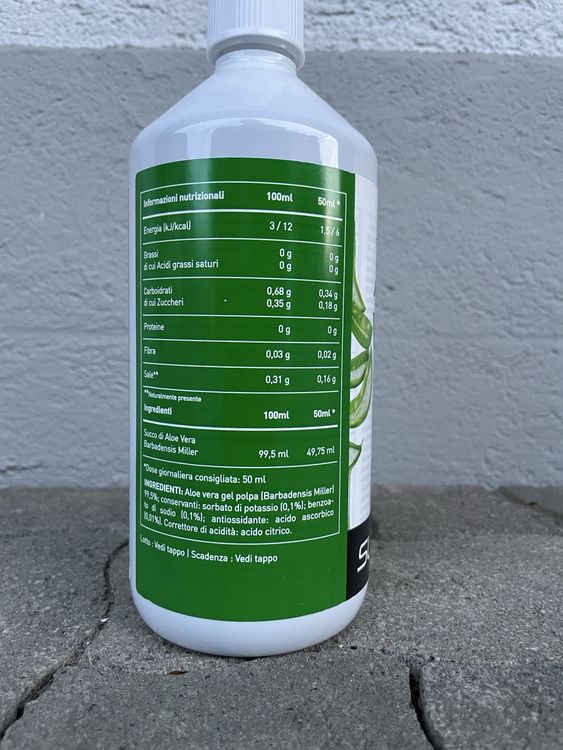 Aloe Vera Saft 99,5% - 1 Liter - Nahrungsergänzungsmittel (Neu und ...