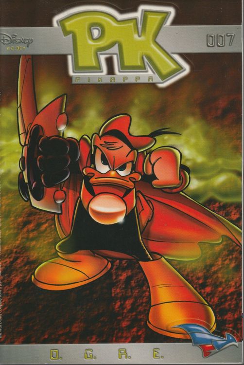 PK PIKAPPA PAPERINIK (Phantom Duck )# 07 O.G.R.E. Disney Ita (Gebraucht ...