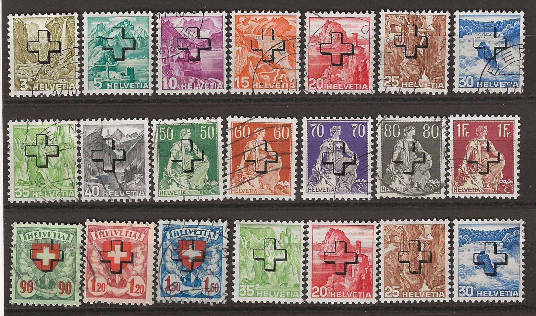 ADM01 - Lot Timbres administratifs (D'occasion) à Trélex pour CHF 4 – avec livraison | Acheter ...