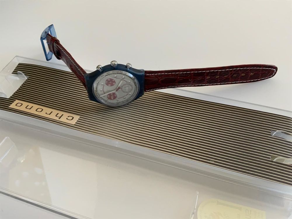 SWEET DELIGHT Swatch CHRONO ★ ungetragen ★ VINTAGE (Neu und originalverpackt) in Wettswil für ...