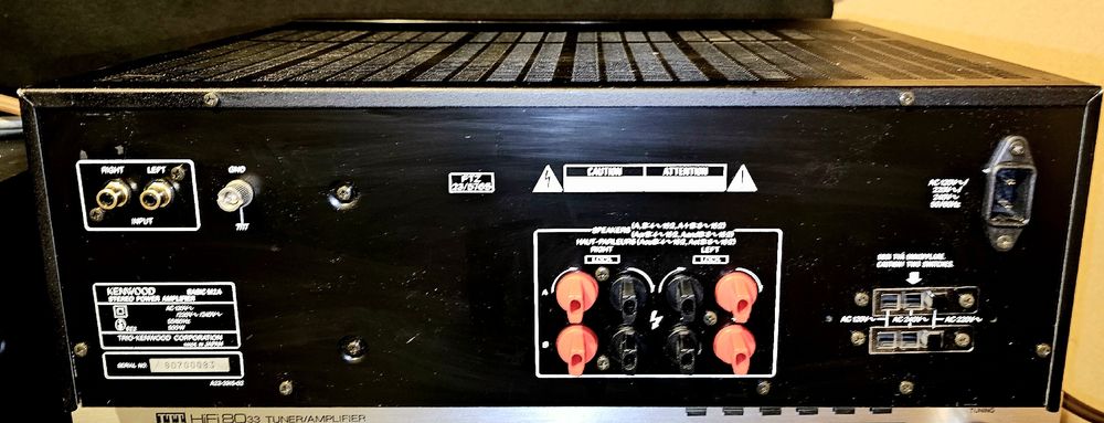 KENWOOD"BASIC M2A" super power amplifier (Gebraucht) in LAUSANNE für ...