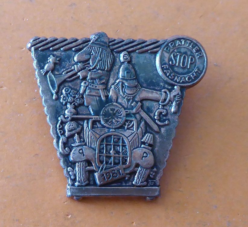 Pratteln Fasnacht 1981 Kupfer (Gebraucht) in Aesch BL für CHF 3 – mit Lieferung auf Ricardo kaufen