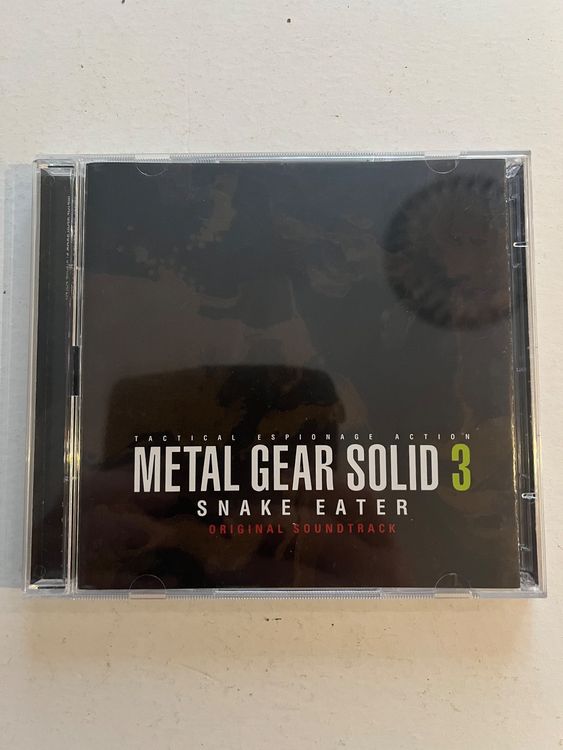 Metal Gear Solid 3 Snake Eater Soundtrack (Gebraucht) in Meyrin für CHF ...