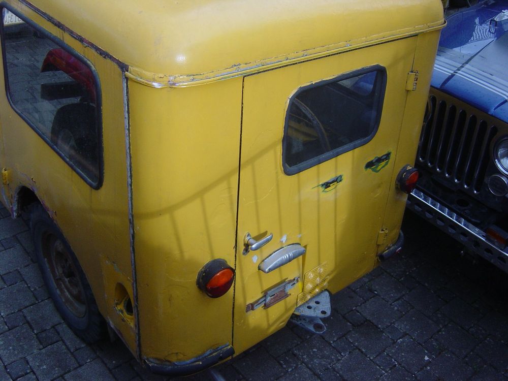 Seltener Willys Jeep CJ 3A mit Schneepflug / Ex Post, PTT | Kaufen auf ...