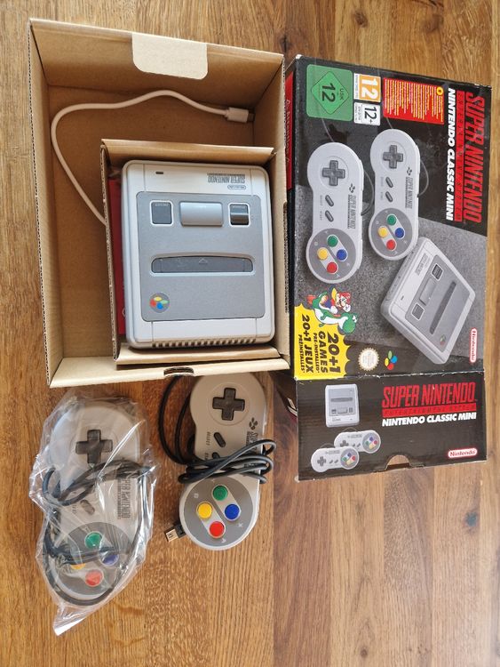 Super Nintendo Classic Mini Konsole mit Originalverpackung (Gebraucht ...