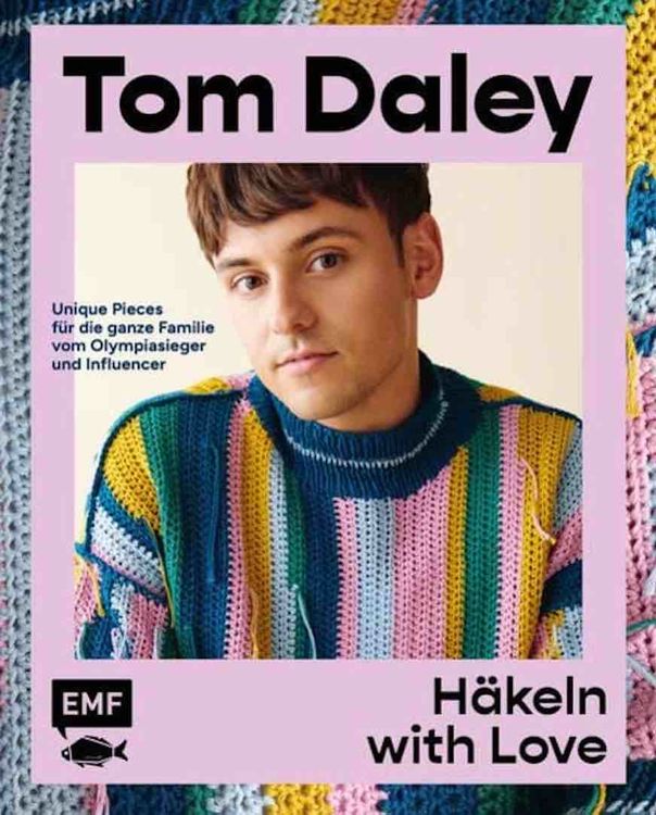 Tom Daley Häkeln with Love Starke Designs, leuchtende Farben (Neu ...
