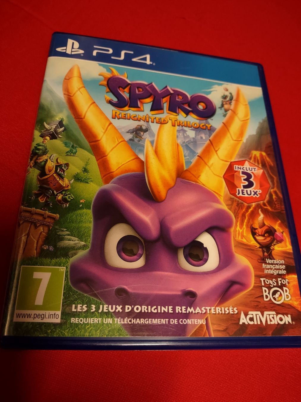 Spyro Reignited Trilogy PS4 - Jeu en parfait état (D'occasion) à ...