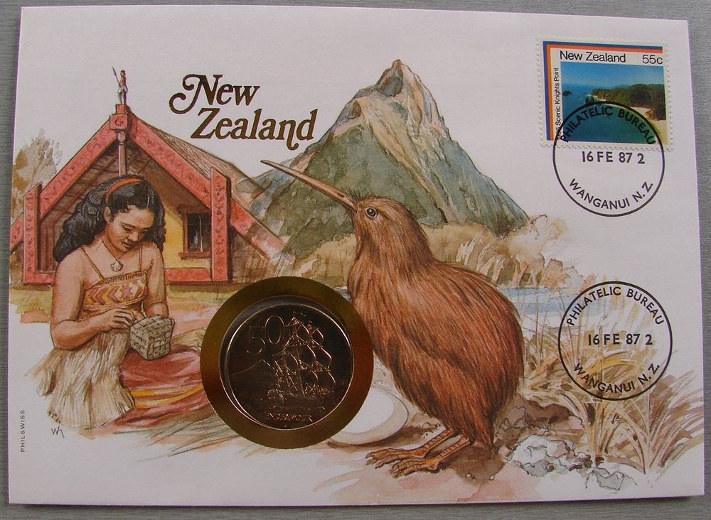Neuseeland - Münzbrief mit Landbeschrieb 1987 / 27 | Kaufen auf Ricardo Neuseeland - Münzbrief mit Landbeschrieb 1987 / 27 | Kaufen auf Ricardo