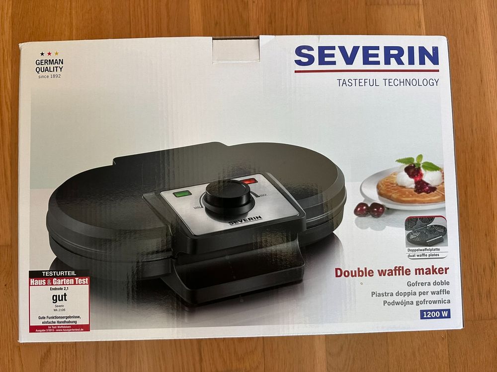 Severin Double Waffle Maker (Gebraucht) in Urdorf für CHF 15 – mit ...