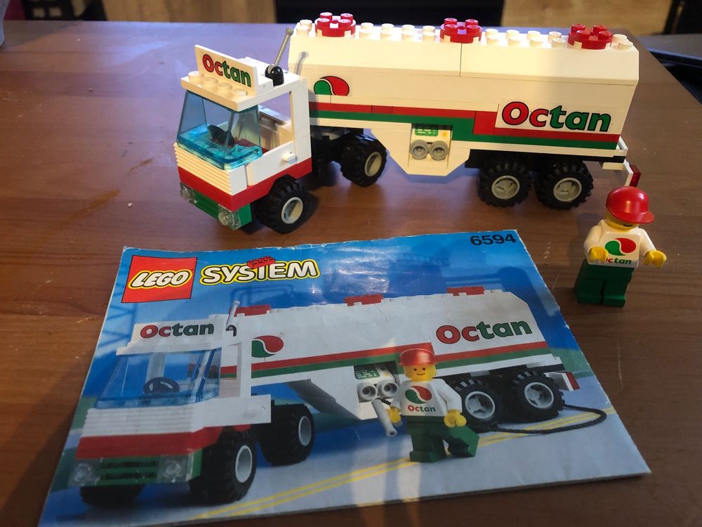 Lego 6594 Tanklaster mit Minifigur und Anleitung | Kaufen auf Ricardo