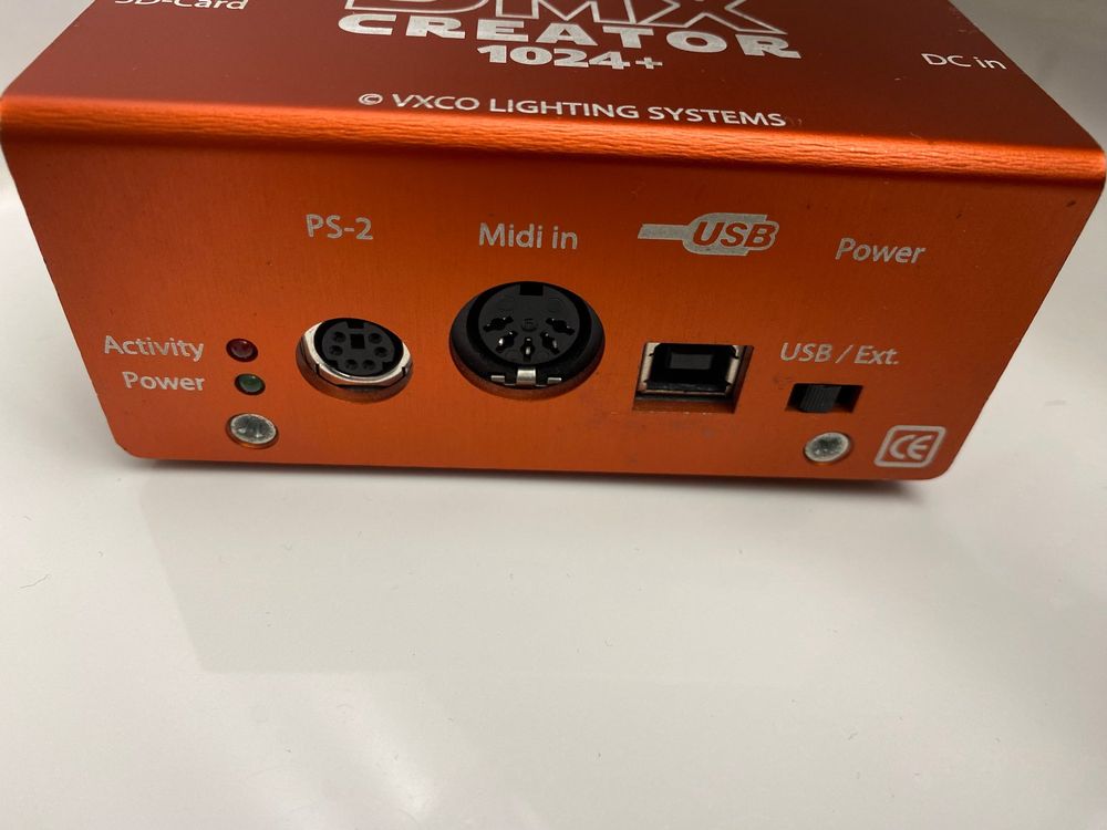 DMX Creator 1024+ Lichtsteuerung Interface MovingHead Yamaha (Gebraucht ...