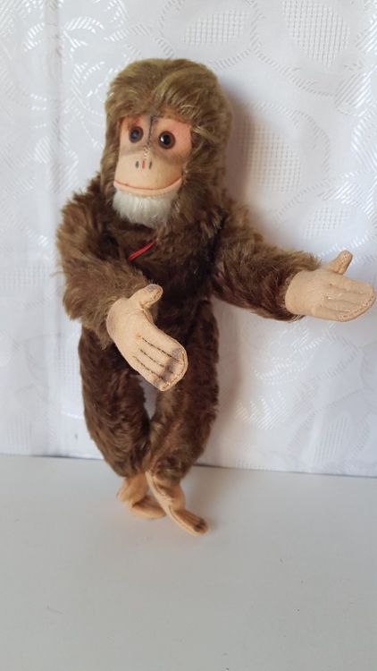 Hermann Affe, 25 cm gross, schön + rar, unbespielt | Kaufen auf Ricardo