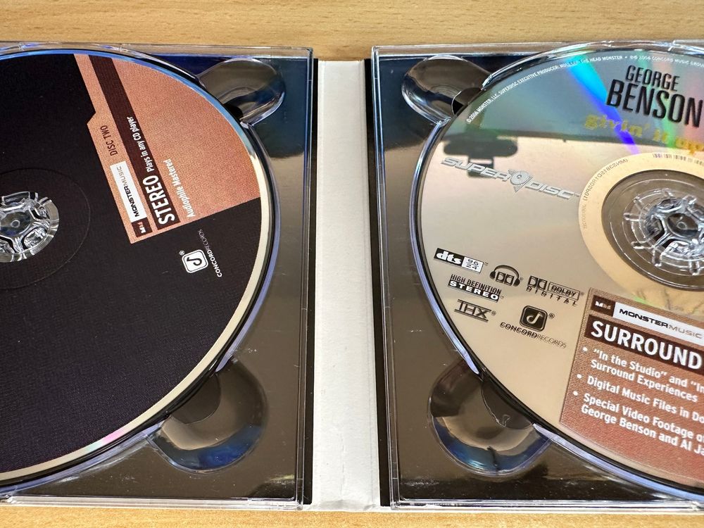 George Benson & Al Jarreau – Givin' It Up - CD + DVD (Gebraucht) in Rikon im Tösstal für CHF 27 ...