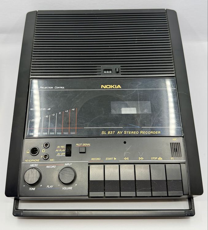 Nokia SL 837 AV Stereo Recorder – getestet – inkl. Netzkabel (Gebraucht ...