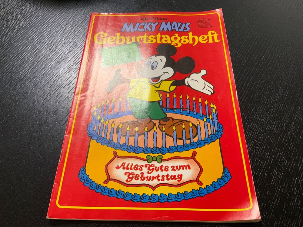 Micky Maus Geburtstagsgre