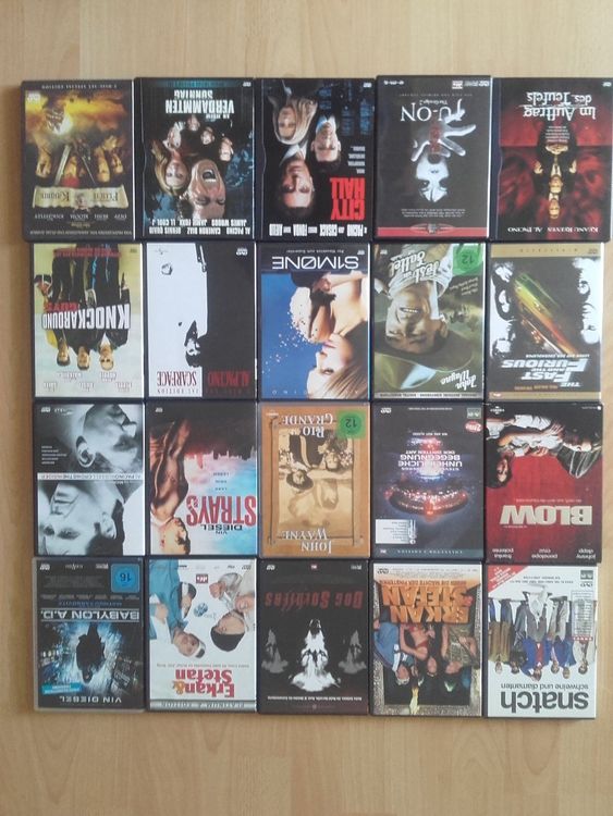 Grosses DVD Packet mit über 250 DVDs | Kaufen auf Ricardo